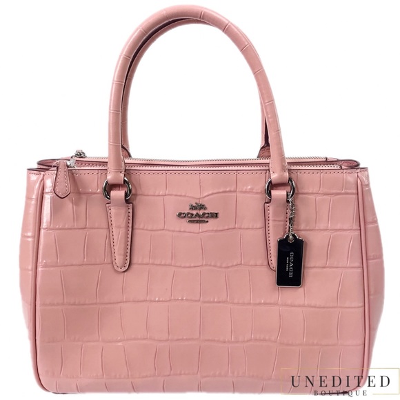 Coach | Bags | Coach Surrey Crocodile Carryall Shoulder Bag | Poshmark